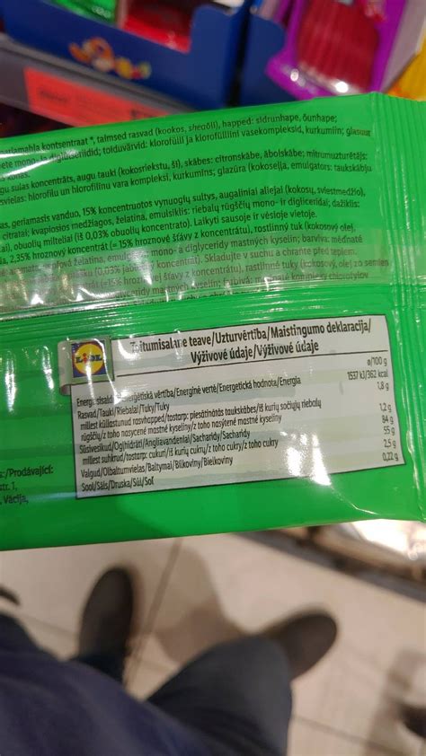 Podrobné Informace O Potravině Fruity Stix