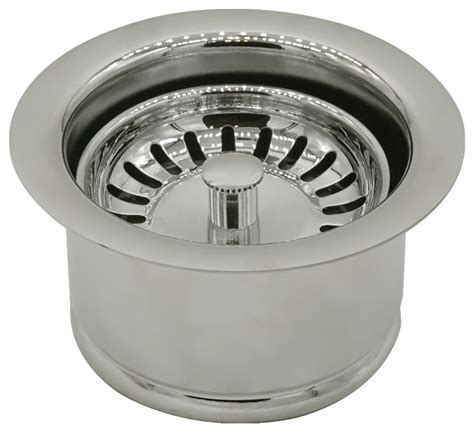 Insinkerator Style Extra Deep Disposal Flange And Strainer Contemporary Kitchen Fixture