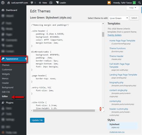 Wordpress Theme Editor Beginner Guide 5 Free Code Editor Plugins