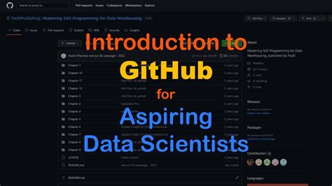 WKSHP 230225: How to Get Started with GitHub for the Beginner Data Scientist - YouTube