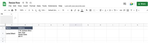 How To Change Row Height In Google Sheets SpreadCheaters
