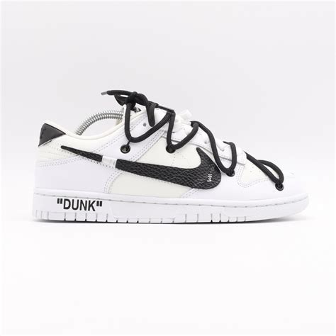 Nike Dunk White And Black Ow Platinumshoecare