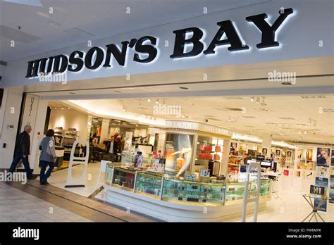The Hudsons Bay Department Store At The Cataraqui Town Centre In
