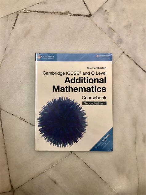 Cambridge Igcse Additional Mathematics 2nd Edition Year 10 And 11