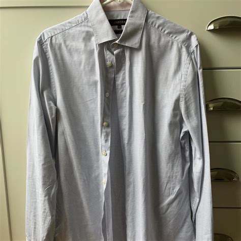 Mens Button Down From Jaeger With A Fine Blue Depop