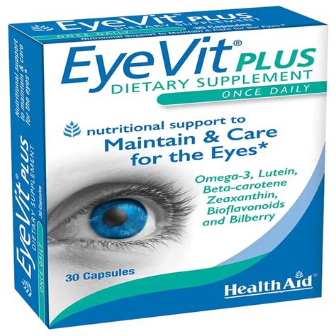 Healthaid Eyevit Plus 30 Kapsula Zdravkoteka