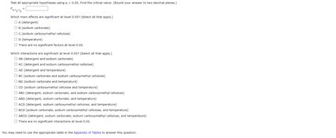 Solved The Sums Of Squares And Anova Table And Then Test
