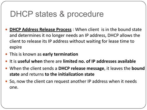dhcp ppt pptx computer networking computing