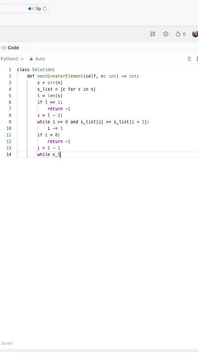 leetcode 556 next greater element iii youtube