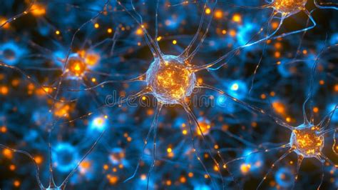 A Vibrant Abstract Representation Of A Human Brain Displaying
