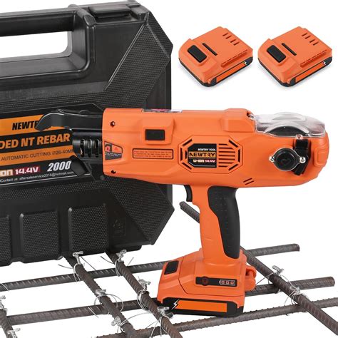 Newtry Upgraded Rebar Tie Gun Automatic Rebar Tier Machine Tying Gun 1 157 Steel Bar Tie