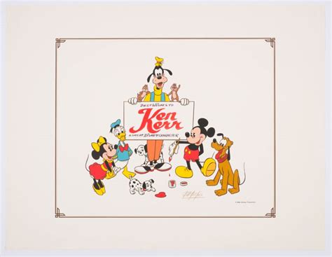 Ken Kerr Retirement Poster By Bill Justice Id Jandisney22219 Van