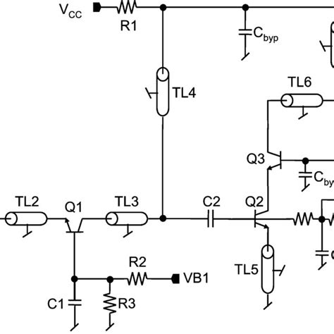 Simplified Schematic Of 60 Ghz Low Noise Amplifier Download