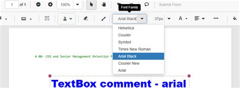 Free Text Annotations In Blazor Sfpdfviewer Component Syncfusion