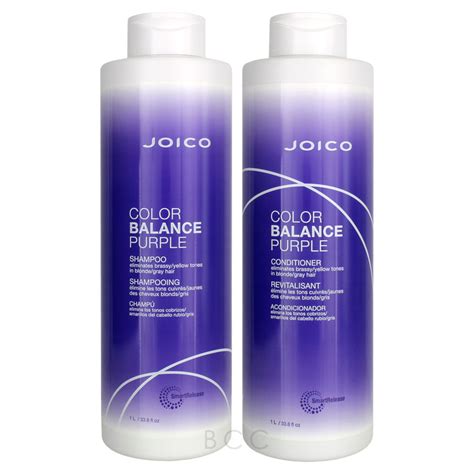 Joico Color Balance Purple Shampoo And Conditioner Set Beauty Care Choices