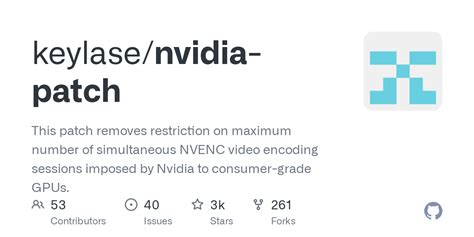 issues · keylase nvidia patch · github