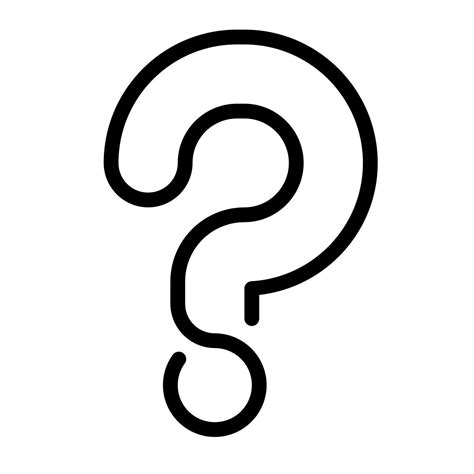 Orange Question Mark Icons For Your Projects