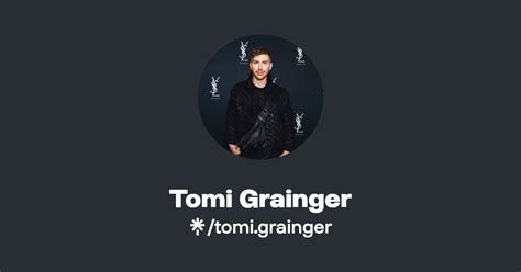 Tomi Grainger Instagram Tiktok Linktree