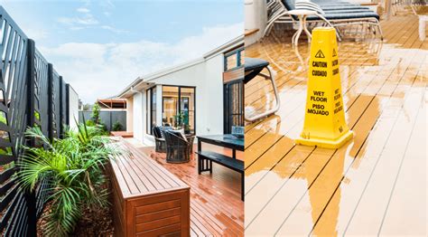 is composite decking slippery all you need to know pi gardening