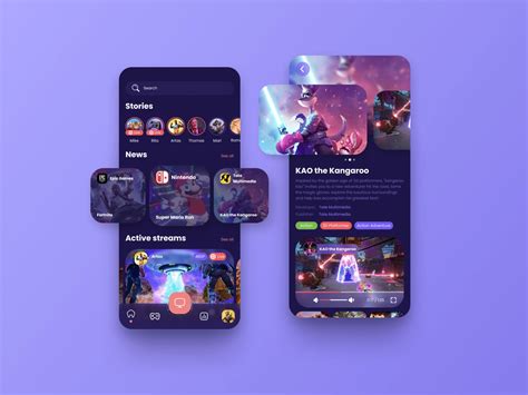 Gaming App Designs Themes Templates And Downloadable Graphic Elements