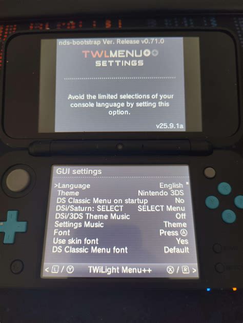 V Broke TWLMenu Issue DS Homebrew TWiLightMenu GitHub