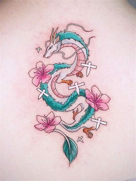 Haku Spirited Away Tattoo