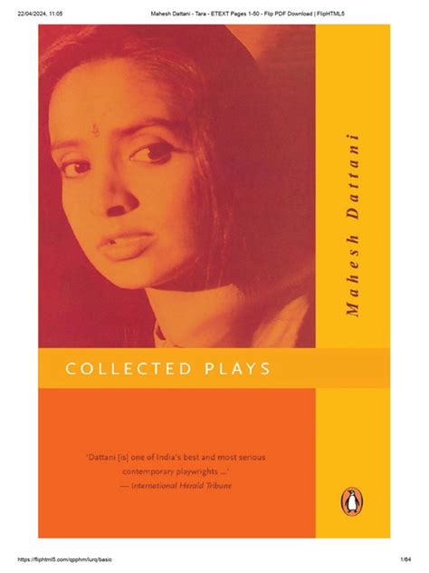 4 Mahesh Dattani Tara Pdf Computer File Formats