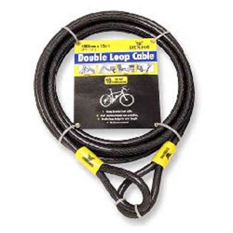 Long Security Cable Metres Heavy Duty Double Loop Mm
