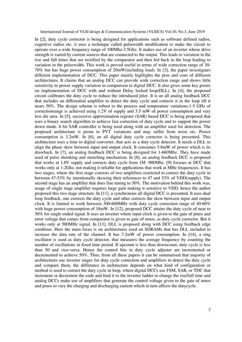 Duty Cycle Corrector Using Pulse Width Modulation Pdf