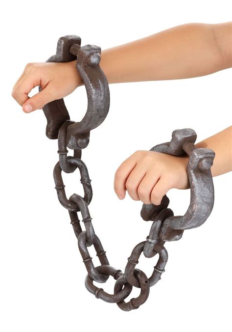 Chain Gang Shackles Accessory Ball And Chain Costume Scrooge Chains