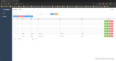 Springboot和vue实现导入导出——基于springboot和vue的后台管理系统项目系列博客（十二）在springboot项目中
