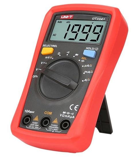 Мультиметр Ut33a Uni T автомат подсветка емкость ударопрочный купить по выгодной цене с