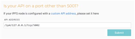 improve ux when ipfs path api exists and api is offline · issue 713