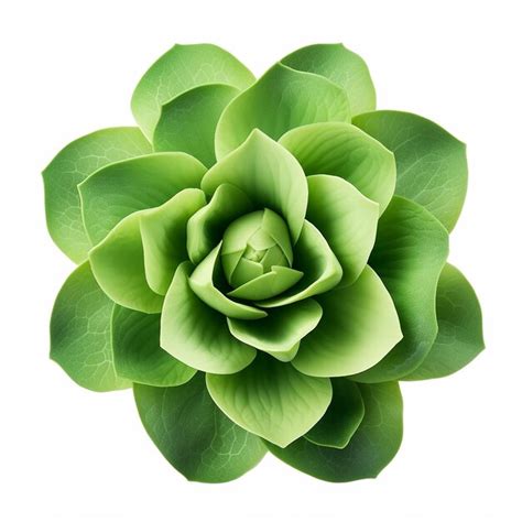 Premium Ai Image Beautiful Soft Green Flower