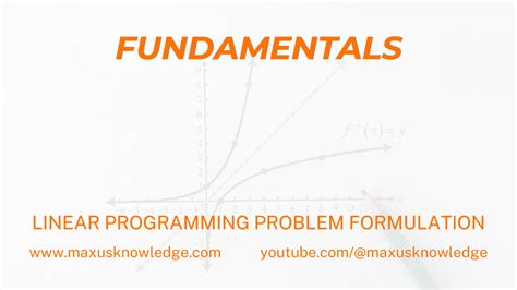 What Is Problem Formulation In Lpp Examples Of Lp Formulation