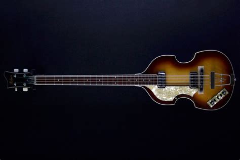 Hofner Hct 5001 Contemporary Violin Bass Left Handed Bass Direct