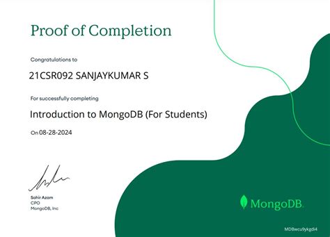 Mongodb Nosql Learningjourney Databasemanagement