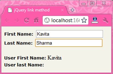 JQuery Link Method In ASP NET