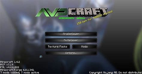 Avp Resource Pack Xenomorph Edition [1 6 2] Minecraft Texture Pack