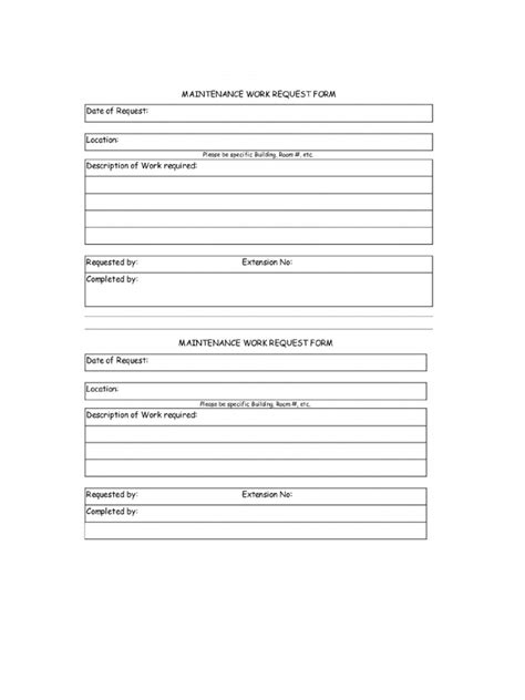 PDF Work Order Form DOKUMEN TIPS