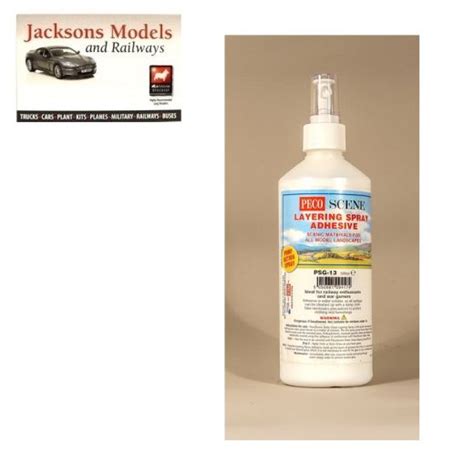 Peco Psg 13 Static Grass Layering Spray Adhesive Jacksons Models
