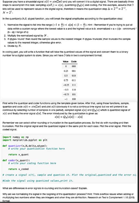 suppose you have a sinusoidal signal x t sin 2πt