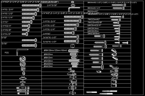Over 2000 Hardware Accessories Cad Blocks Home Hardware Accessories Ac