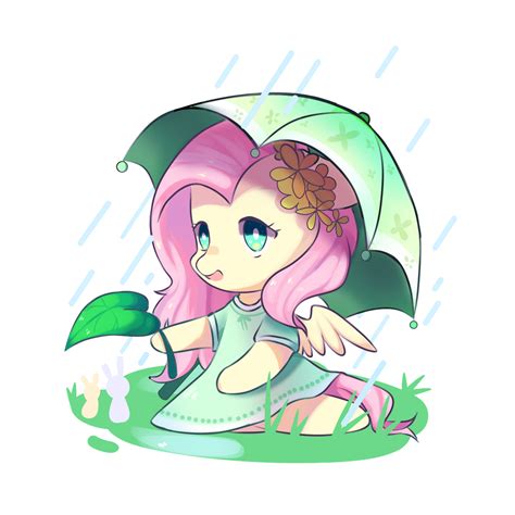 Flutter Shy By Nitrogenowo On Deviantart