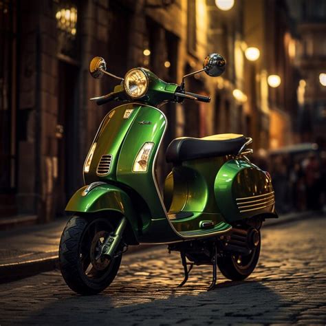 Premium Ai Image Photo Of Colored Scooter Or Scooty Isolated With