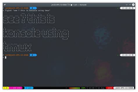 Working In Tmux Jm33ng