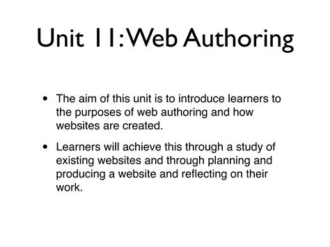 Ks4 Btec Unit 11 Website Review Pdf