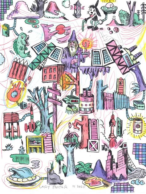 Gary Panter Exhibitions Fredericks And Freiser