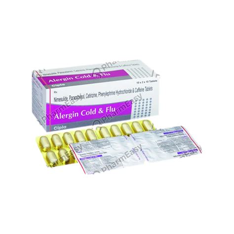 Buy Alergin Cold Tablet 10 Online And Save Up To 24 At Pharmeasy