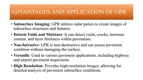 Non Destructive Testing Of Pavements Final Pptx